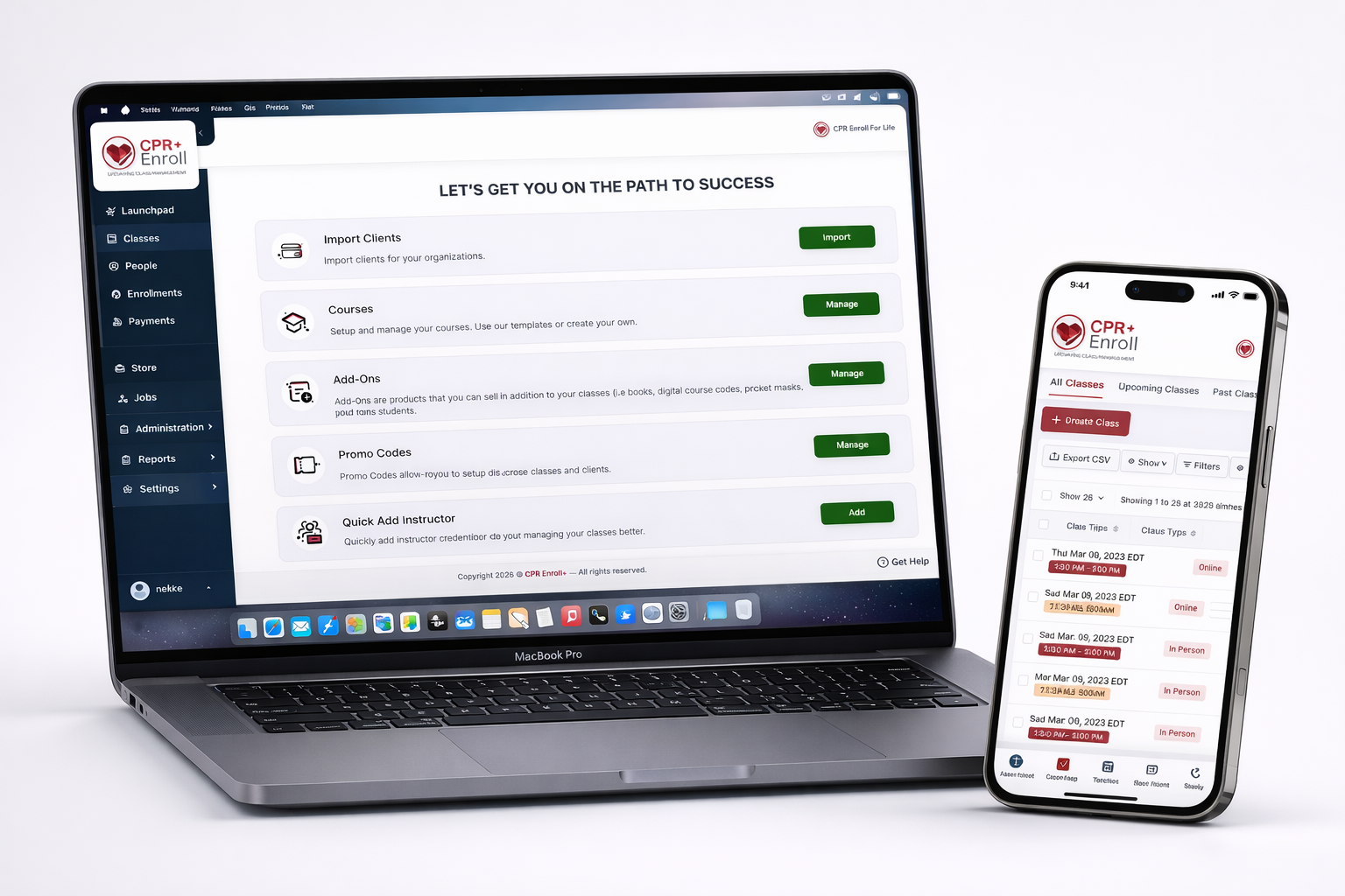 Grow Your CPR Training Business | Store, Invoicing & Marketing Tools